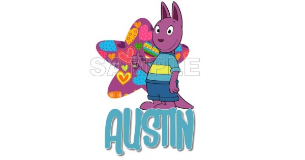 Backyardigans Austin T Shirt Iron on Transfer Decal ~#8