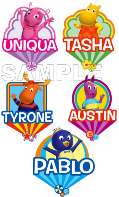Backyardigans T Shirt Iron on Transfer Decal ~#3