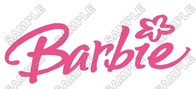 Barbie Logo T Shirt Iron on Transfer Decal ~#3