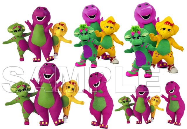 Barney T Shirt Iron on Transfer Decal ~#3