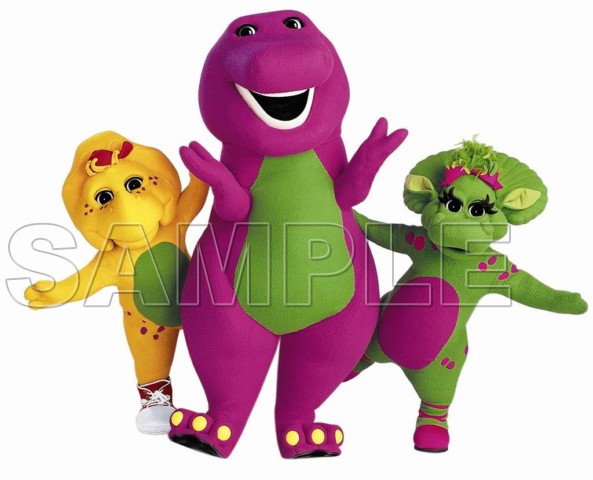 Barney T Shirt Iron on Transfer Decal ~#5