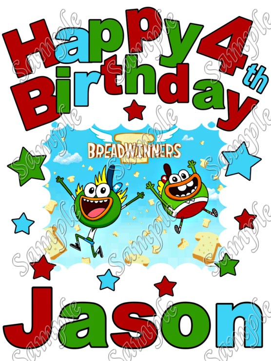 Breadwinners Iron On Transfers Personalized Custom T Shirt ...