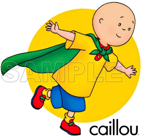 Caillou T Shirt Iron on Transfer Decal ~#4