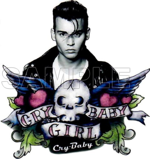 Cry Baby T Shirt Iron on Transfer Decal ~#1