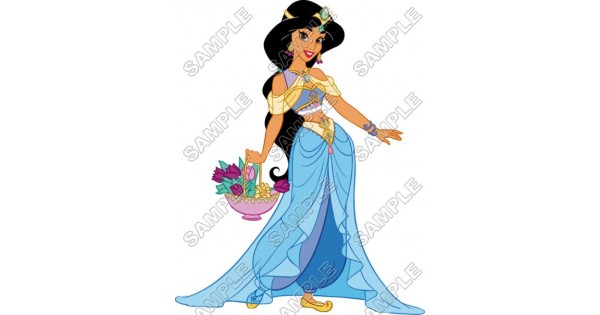Disney Princess Jasmine T Shirt Iron on Transfer Decal ~#20