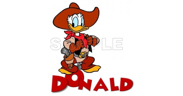 Donald Duck T Shirt Iron on Transfer Decal ~#4