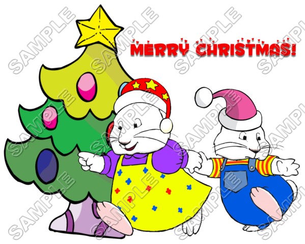 Max & Ruby Christmas T Shirt Iron on Transfer Decal ...