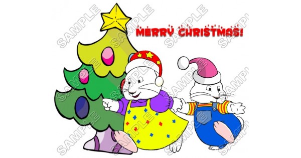 Max & Ruby Christmas T Shirt Iron on Transfer Decal ...