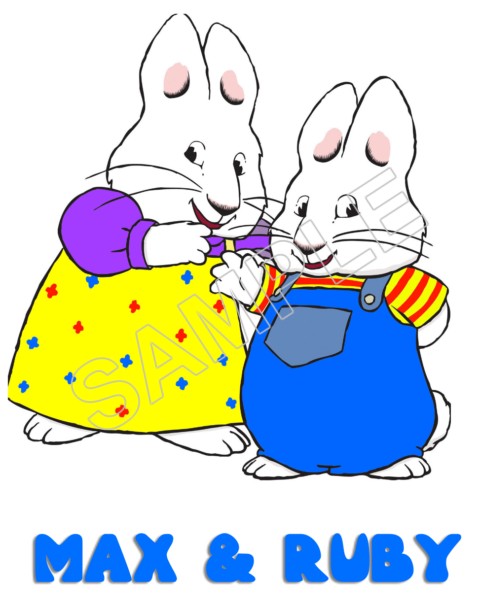 Max & Ruby : Max and Ruby T Shirt Iron on Transfer Decal ...