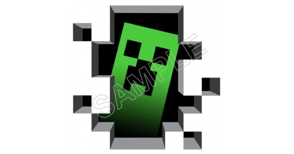 Minecraft T Shirt Iron on Transfer Decal ~#2