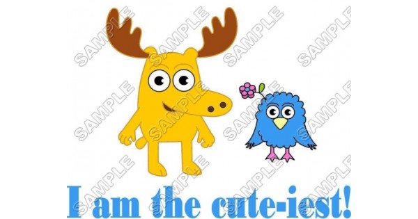 Moose & Zee T Shirt Iron on Transfer Decal ~#1