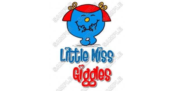 Mr Men and Little Miss Giggles T Shirt Iron on Transfer ...
