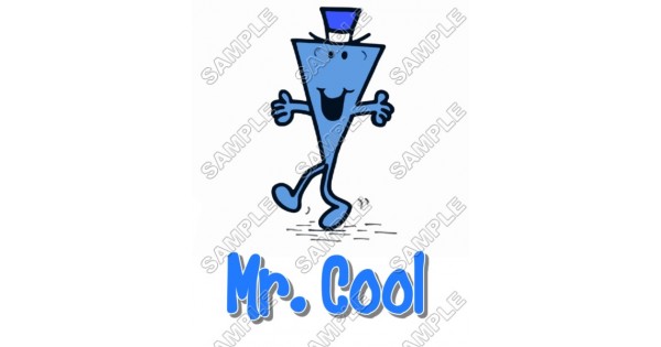 Mr Men and Little Miss Mr. Cool T Shirt Iron on Transfer ...