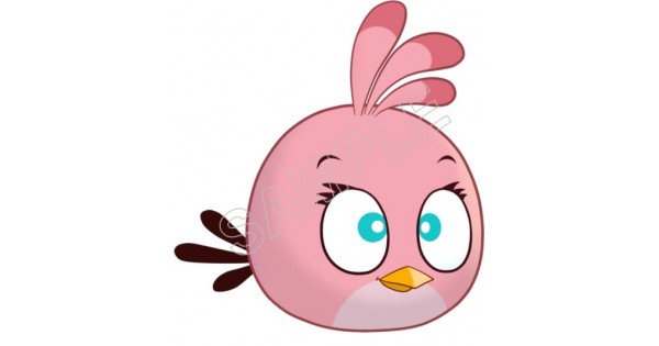 Pink Angry Bird T Shirt Iron on Transfer Decal ~#72