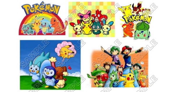 Pokemon T Shirt Iron on Transfer Decal ~#16