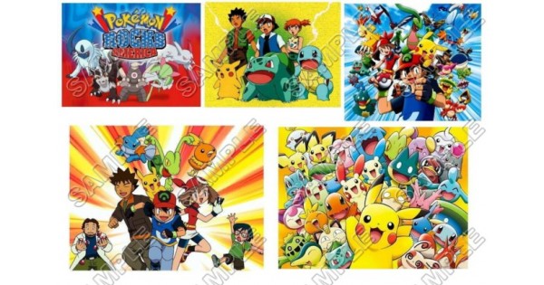 Pokemon T Shirt Iron on Transfer Decal ~#21