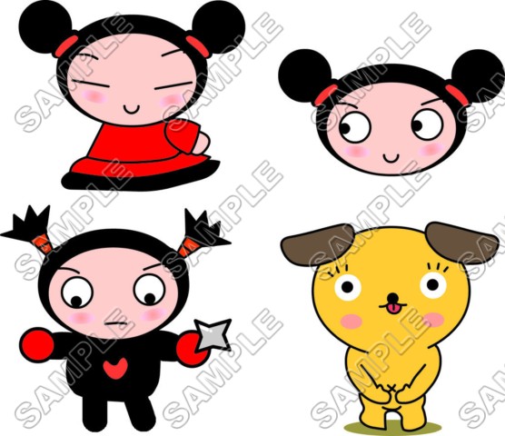 Pucca T Shirt Iron on Transfer Decal ~#11