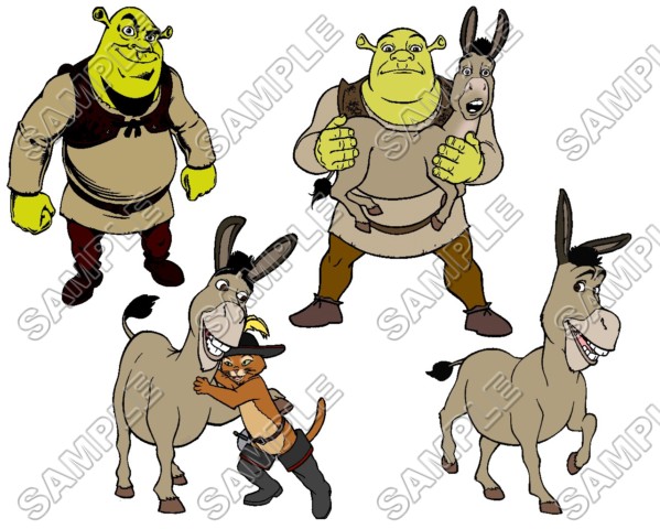 Shrek T Shirt Iron on Transfer Decal ~#1
