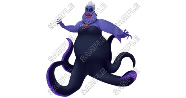 Ursula The Little Mermaid T Shirt Iron on Transfer Decal ...