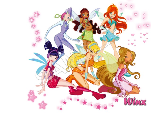 Winx Club Fairy T Shirt Iron on Transfer Decal ~#1