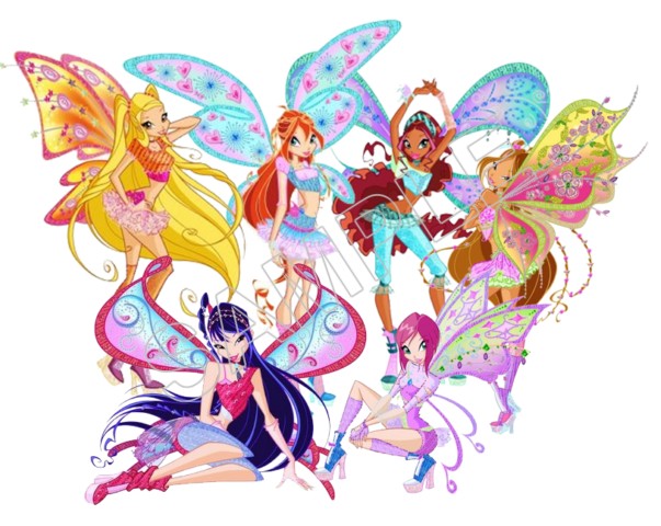 Winx Club Fairy T Shirt Iron on Transfer Decal ~#5